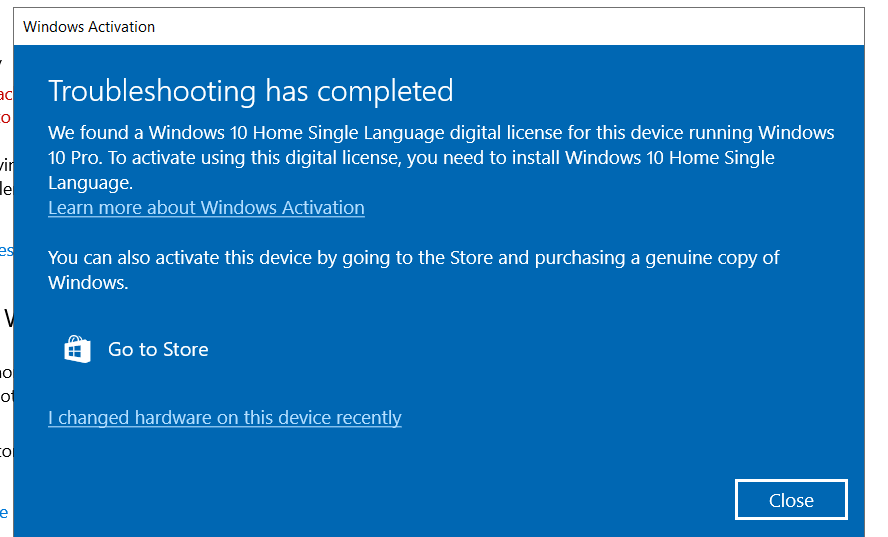 I want to install Windows 10 Home Single Language to replace Windows 10 ...