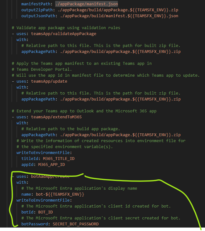 Missing Environment Variable 'BOT_ID' While Registering Microsfot Teams ... Missing Environment Variable 'BOT_ID' While Registering Microsfot Teams ...