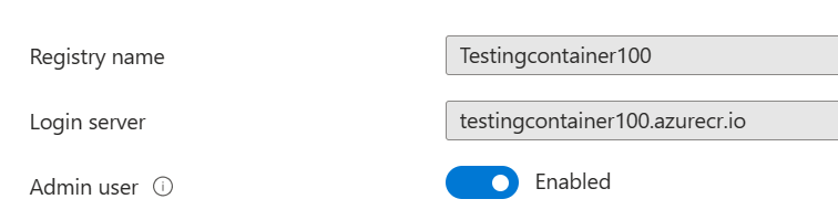 ACR Images are not listing while creating Azure function as Docker. - Microsoft Q&A