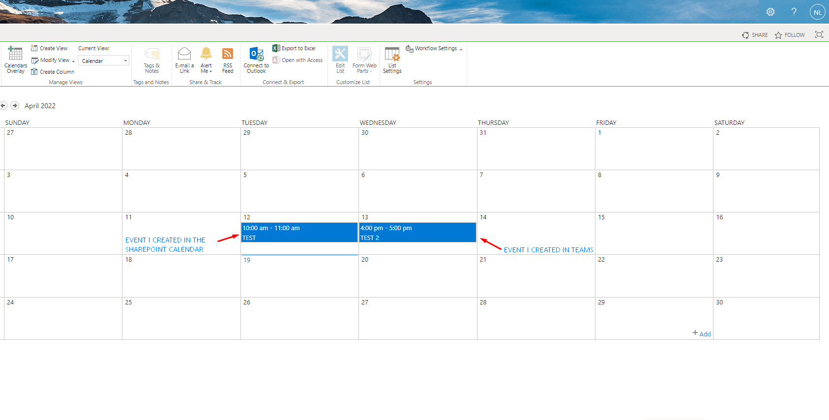 SharePoint Calendar not syncing to Outlook - Microsoft Q&A