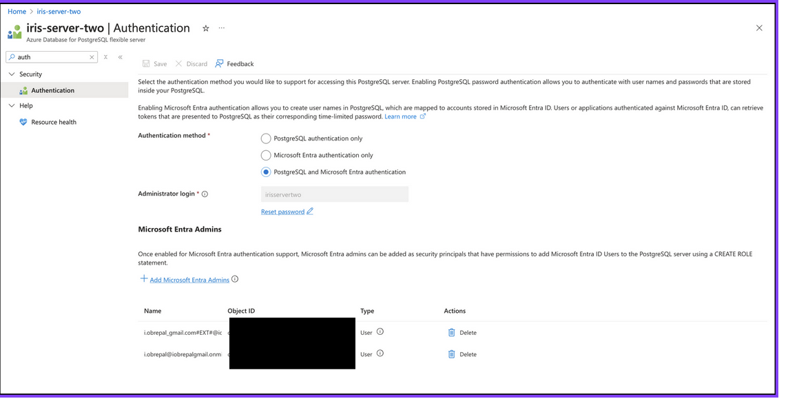 Azure AD user token for role is neither an AAD_AUTH_TOKENTYPE_APP_USER or an AAD_AUTH_TOKENTYPE ...