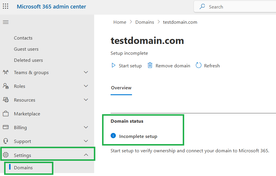 Issue for Migrated email and Domain from one platform to the other ...