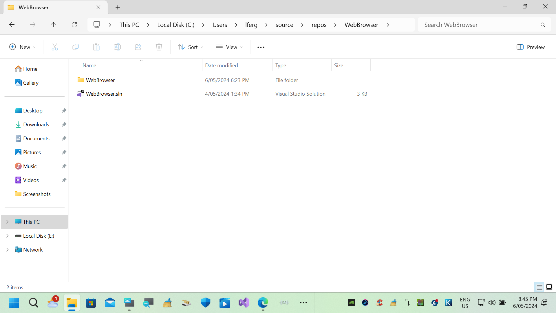 I have a problem with a uwp web browser app I can't publish it on visual studio 2022 - Microsoft Q&A