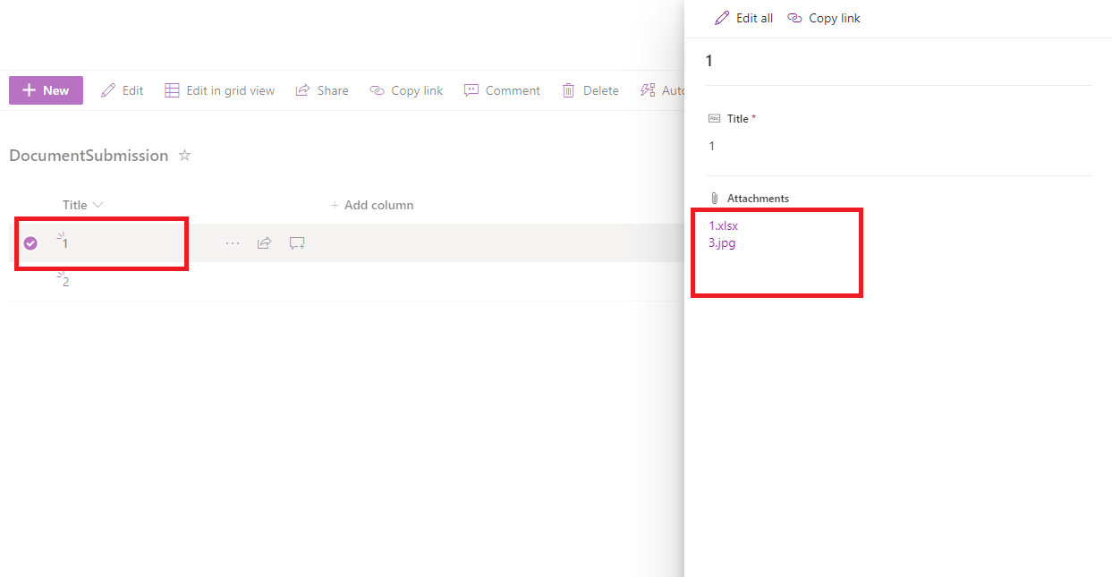 Power Automate - When Creating a file in a Document Library, check if ...