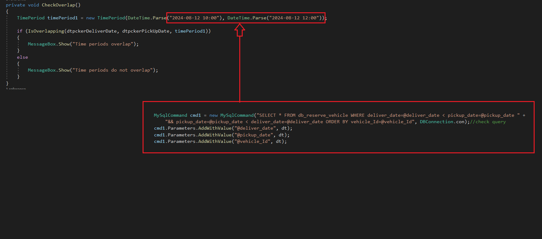 How to make sure no conflict before reserve - Microsoft Q&A
