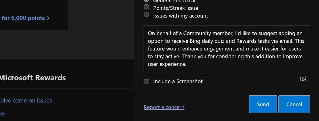 i would like to receive the daily quiz from Bing - Microsoft Q&A