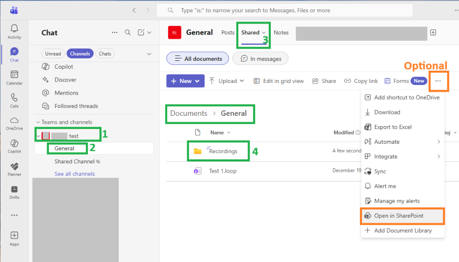 Teams Meeting and Transcription saved but then disappeared? - Microsoft Q&A