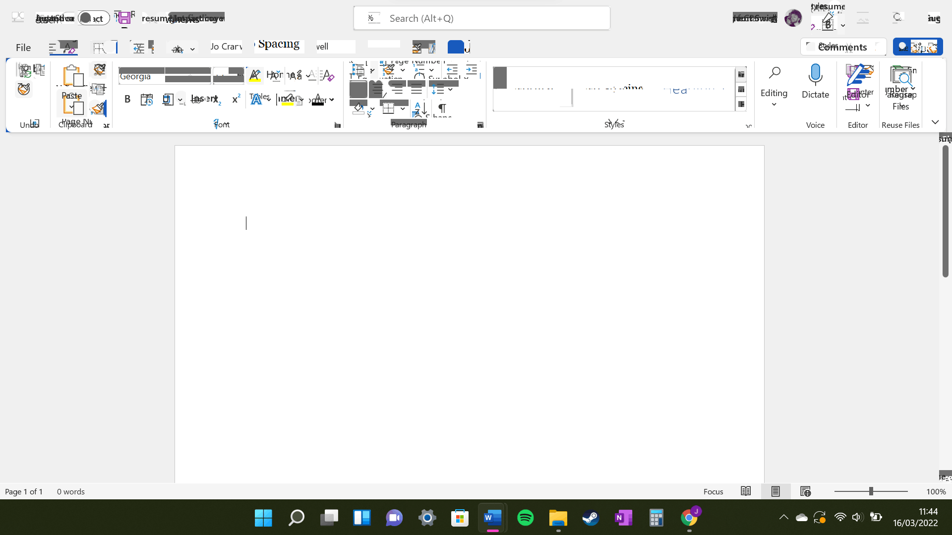 Microsoft Word Display Messed Up - Microsoft Q&A