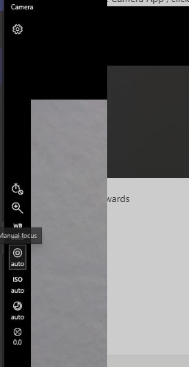 How to disable auto focus on rear camera on Surface Pro - Microsoft Q&A
