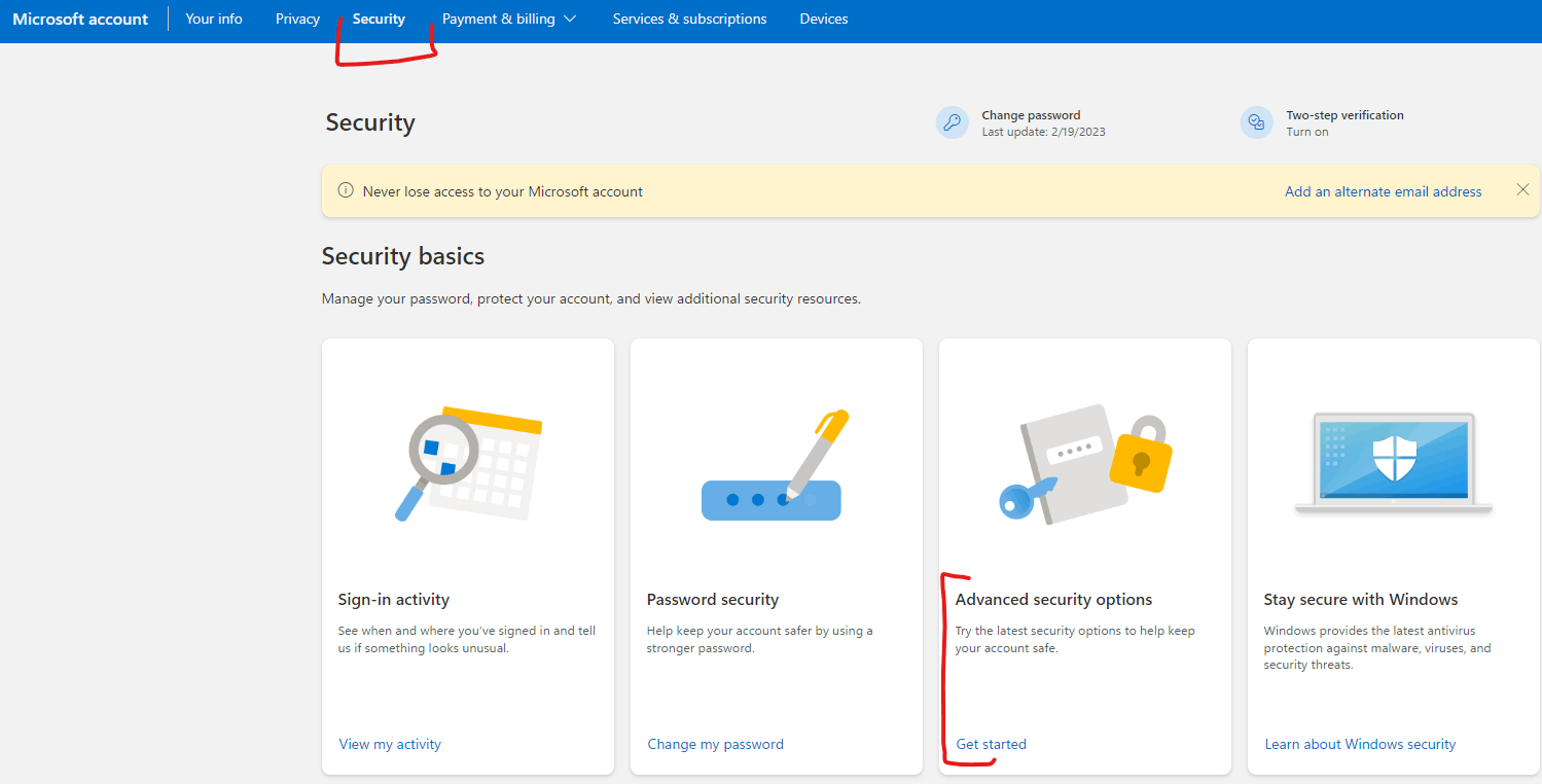 Edge Profile Creation | List of Available Accounts - Microsoft Q&A