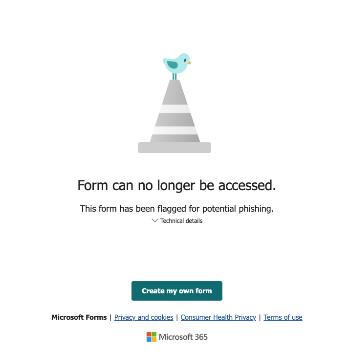 AI Skills Fest 2026 - Voucher claim form blocked as phishing ...