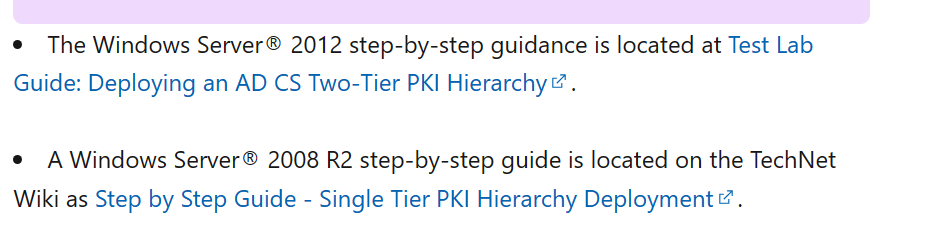 Windows CA Set UP - PKCS - Microsoft Q&A