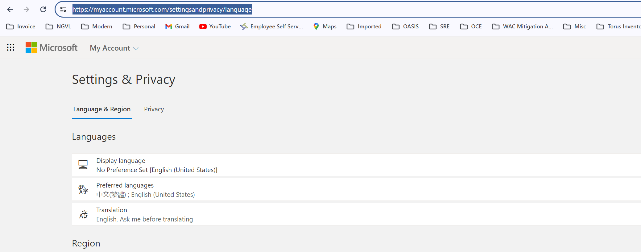 unable to update user preferred language in graph api - Microsoft Q&A