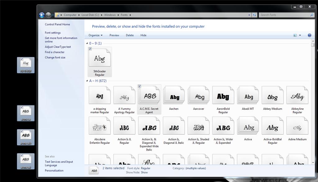 Transferring fonts with names and families intact - Microsoft Q&A