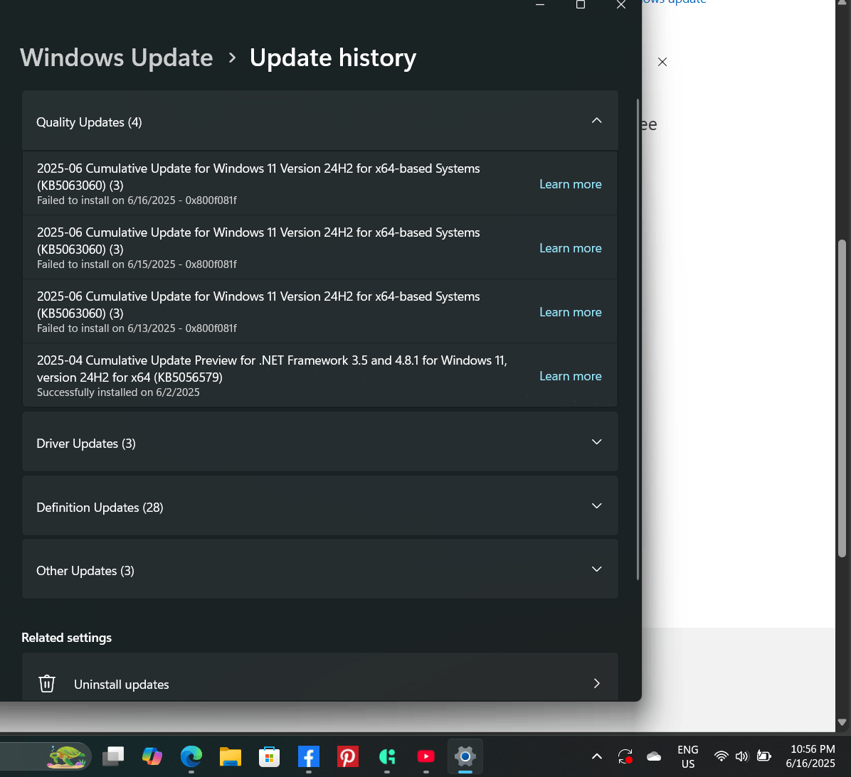 2025-06 Cumulative Update for Windows 11 Version 24H2 for x64-based ...