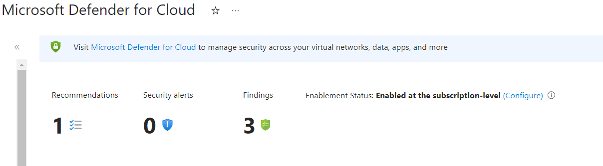 Vulnerability Assessment and Advanced Threat Protection not being ...