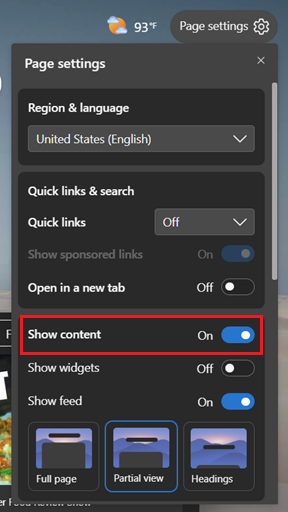 Why is MSN pushed on my widget? - Microsoft Q&A