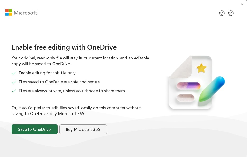 Onedrive putting up an ad and locking up explorer - Microsoft Q&A