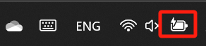 WHERE IS THE BATTERY POWER ICON IN SURFACE PRO 6 - Microsoft Q&A