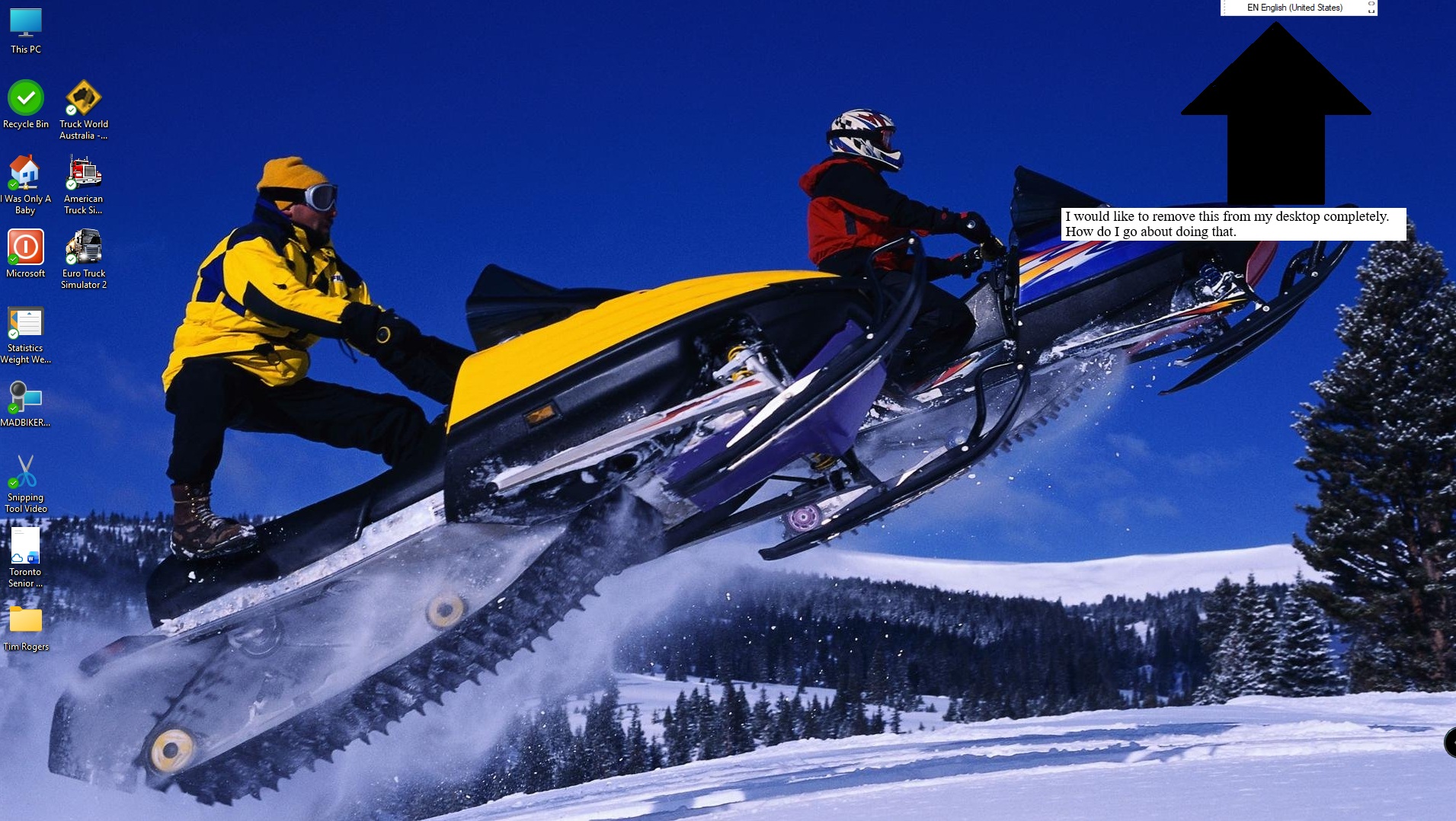 Remove Keyboard Selection Option From My Desktop - Microsoft Q&A