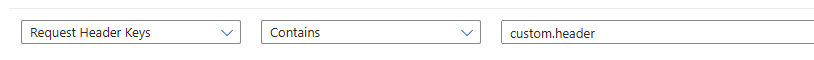 How to let custom header with period to bypass application gateway - Microsoft Q&A