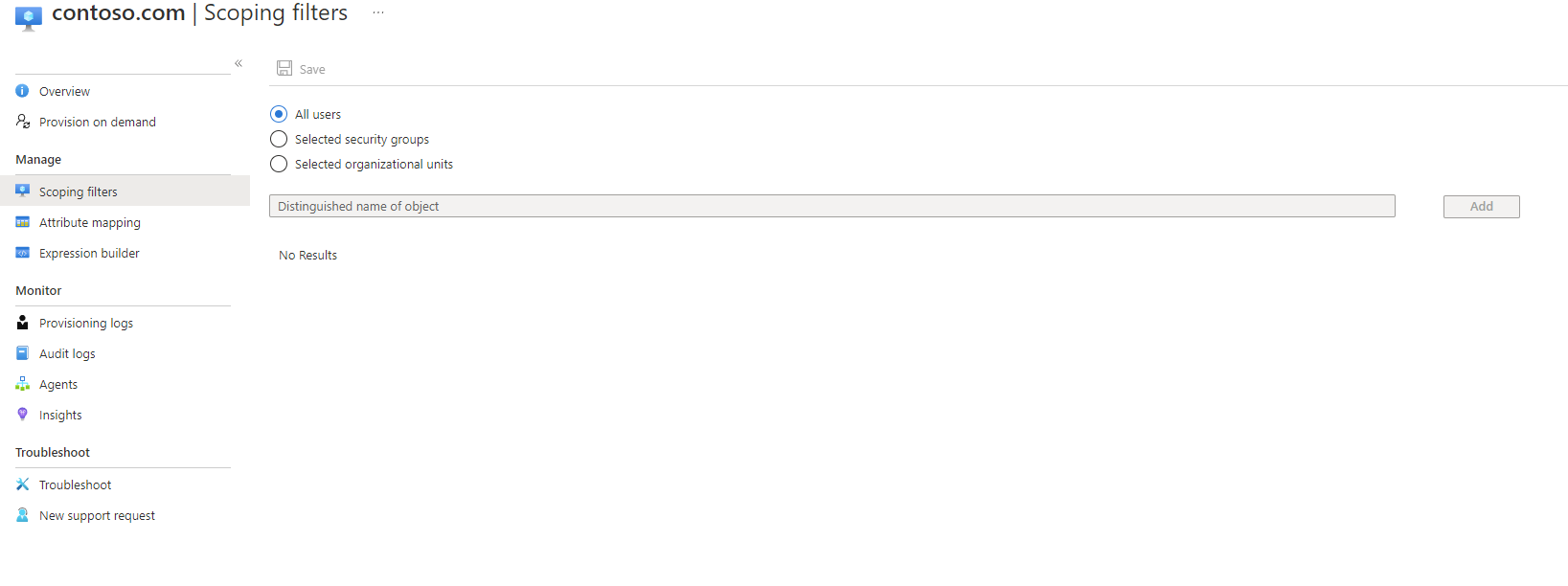 How to remove nested OU's from Azure AD cloud sync? - Microsoft Q&A