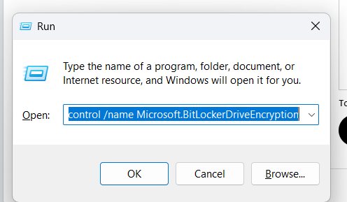 my laptop asked for bitlocker key which i supplied and was able to log ...
