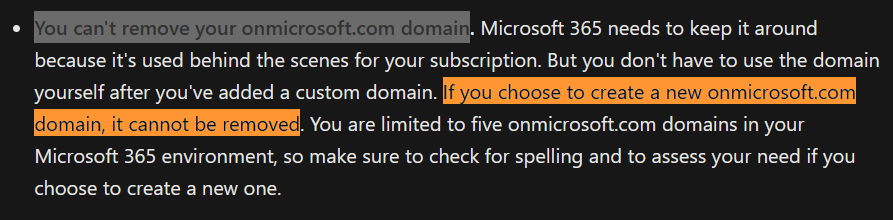 Unable to delete Custom Domain in Azure AD - Microsoft Q&A