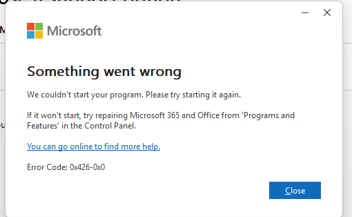 cant load word ? - Microsoft Q&A