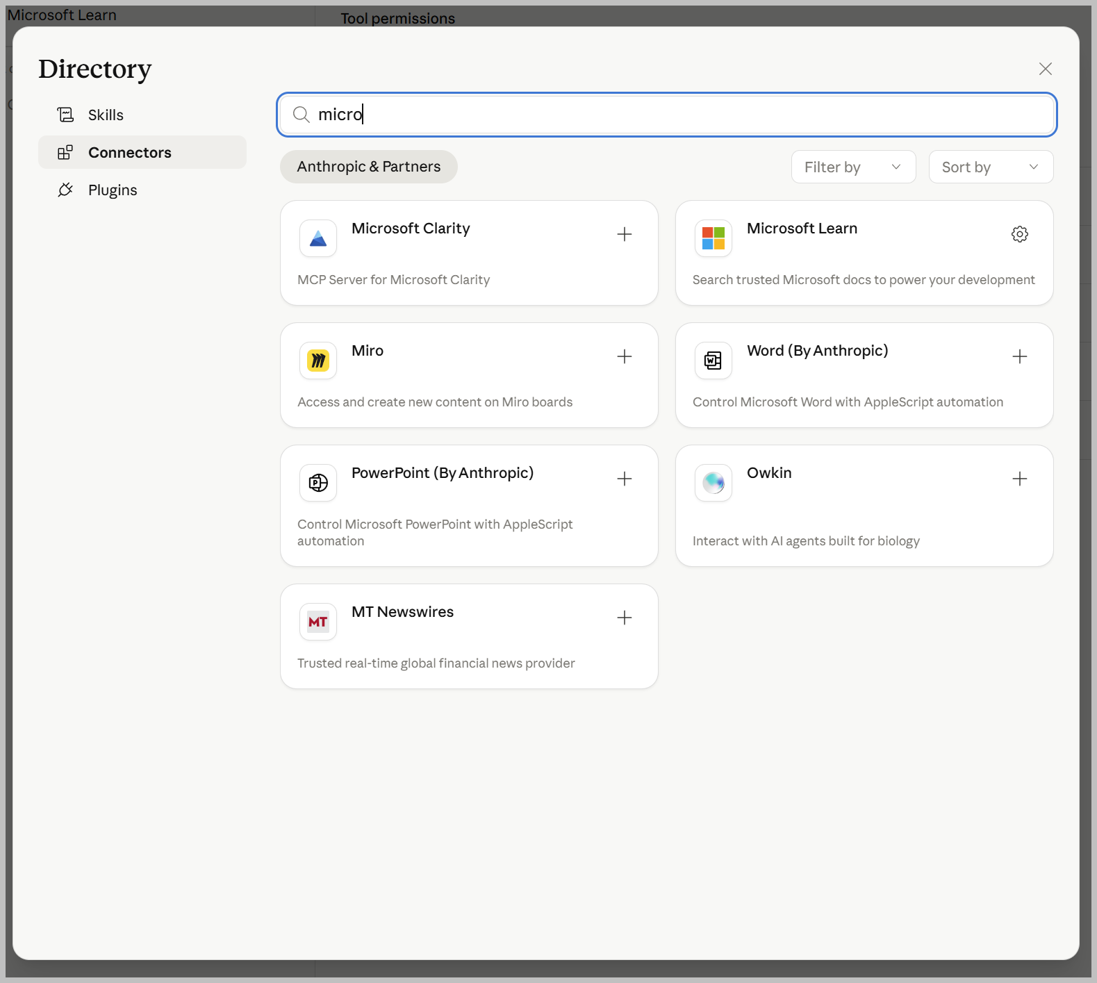 M365 Connector for Claude by Anthropic - Microsoft Q&A