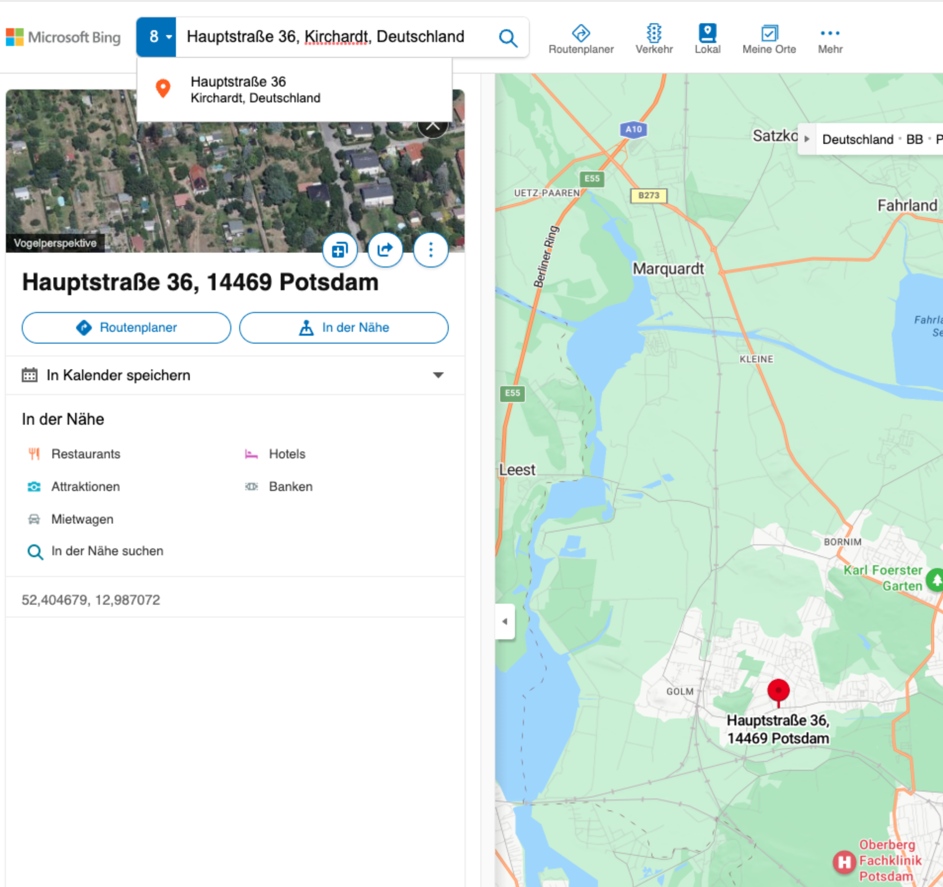 Bing Location Search gives different location than autosuggest - Microsoft Q&A