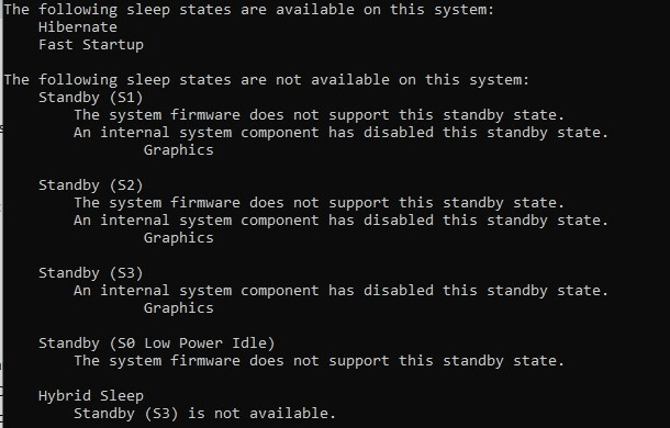 When I go to the "change settings that are currently unavailable ...