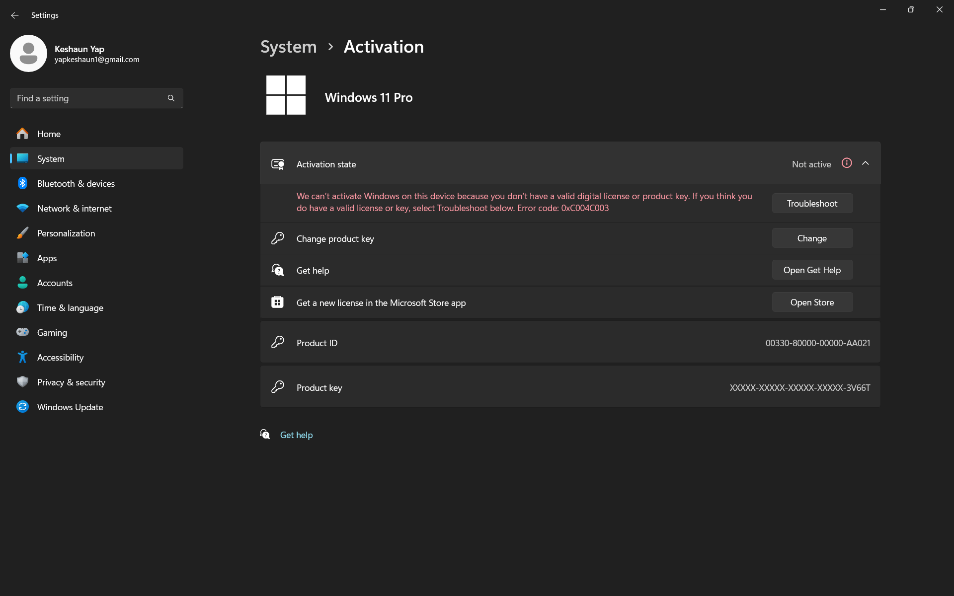 My laptop came with Windows 11 pro, but when I reinstalled Windows 11 I ...