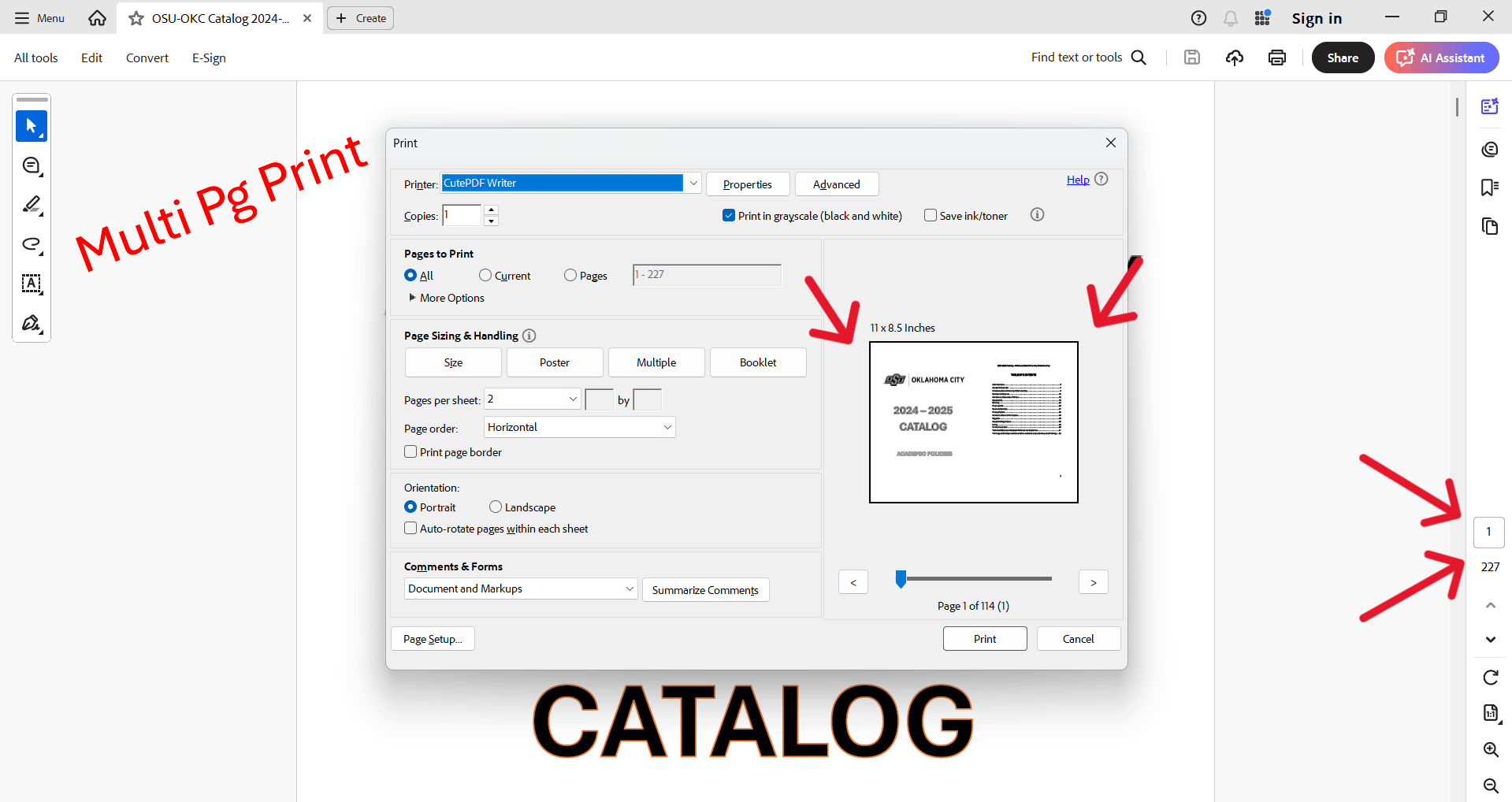 Windows 11 Not Printing Multiple Pages Per Sheet - Microsoft Q&A