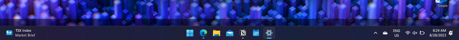 Transparent bar stuck above taskbar - Microsoft Q&A