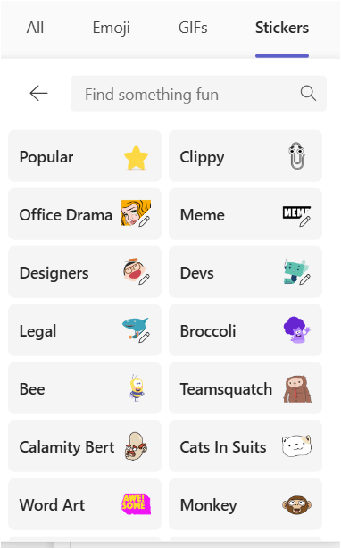 Teams Legal Shark Stickers - Microsoft Q&A