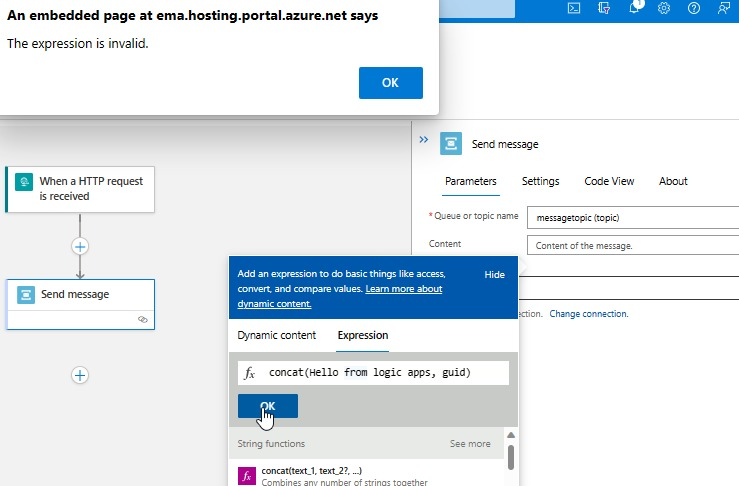 How to add Guid Id in the content of Service Bus Send Message to topic ...