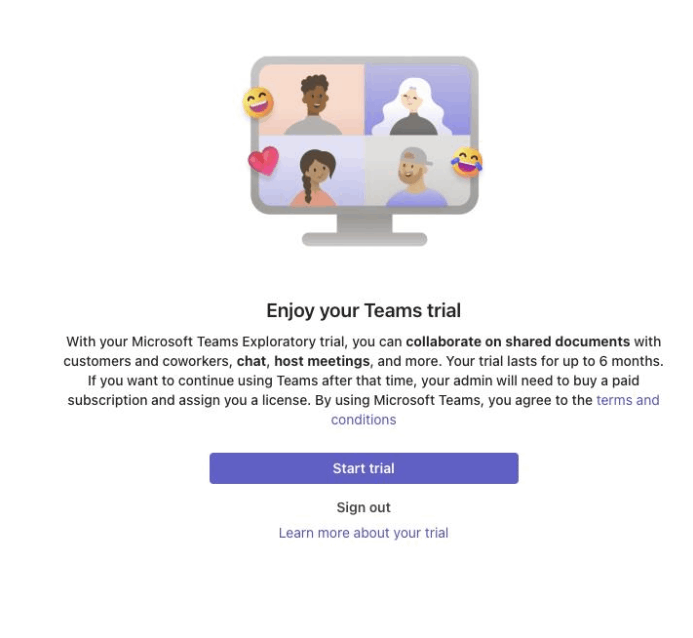 Customers have teams' essentials but no one can login to teams ...
