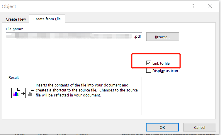 I cannot display a PDF file in Word document - Microsoft Q&A