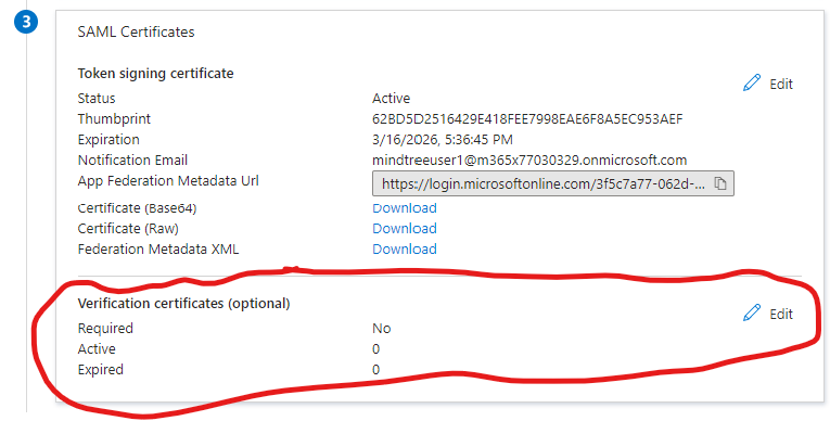 Viewing an SPs Signing Certificate in an AAD Enterprise Application ...
