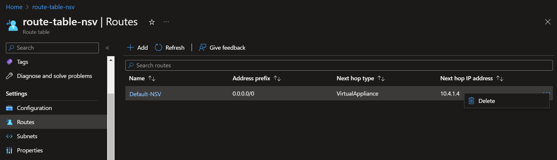 Can't update/delete Azure Routes! - Microsoft Q&A Can't update/delete Azure Routes! - Microsoft Q&A