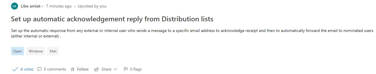 How to send an automatic acknowledgement reply to a group in Outlook ...