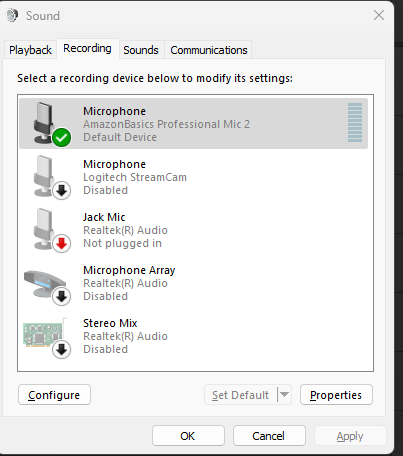 AmazonBasics Professional Mic 2 - Microsoft Q&A