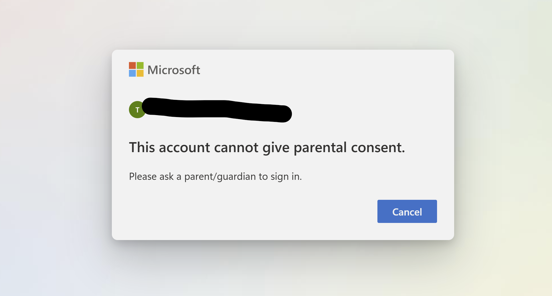 Kids accounts locked/cannot login without parents after removing ...