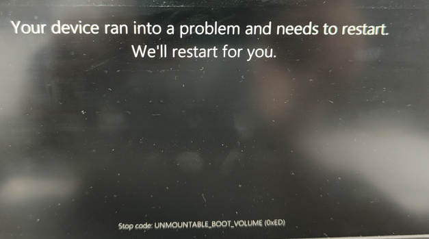 After Windows update, the laptop cannot boot up - Microsoft Q&A