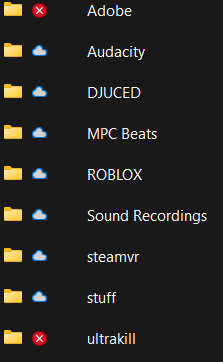folders keep having the status "error" - Microsoft Q&A