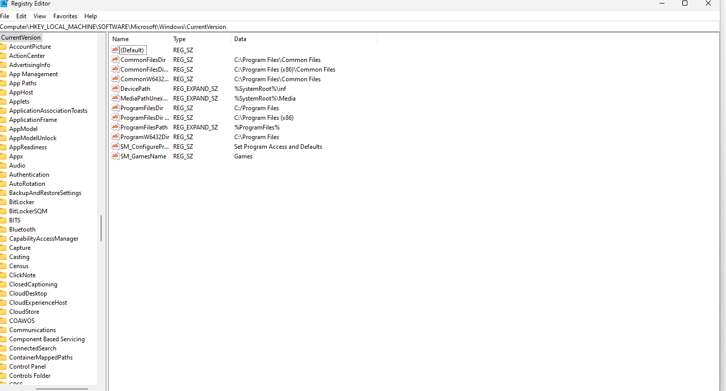 How do I fix could not acess network location C:/Program files ...