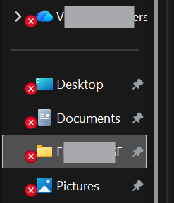 OneDrive Web, unknown render failure when accessing any folders except ...