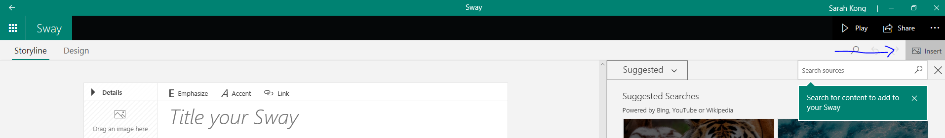 Sway menu bar - Microsoft Q&A