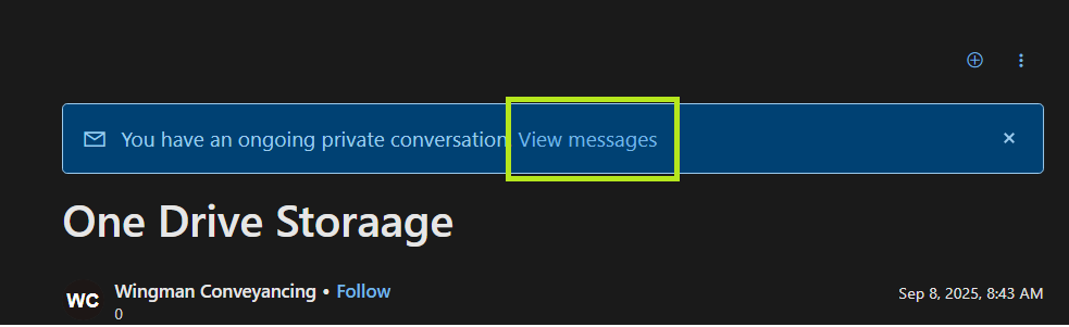 One Drive Storaage - Microsoft Q&A
